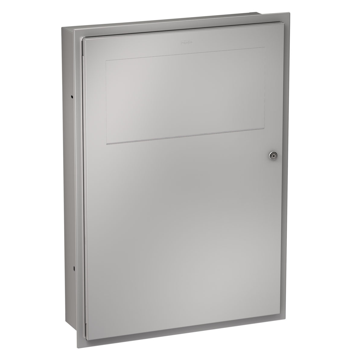 RODX606 Rodan wall mounted 45 litre waste bin with self-closing flap ...