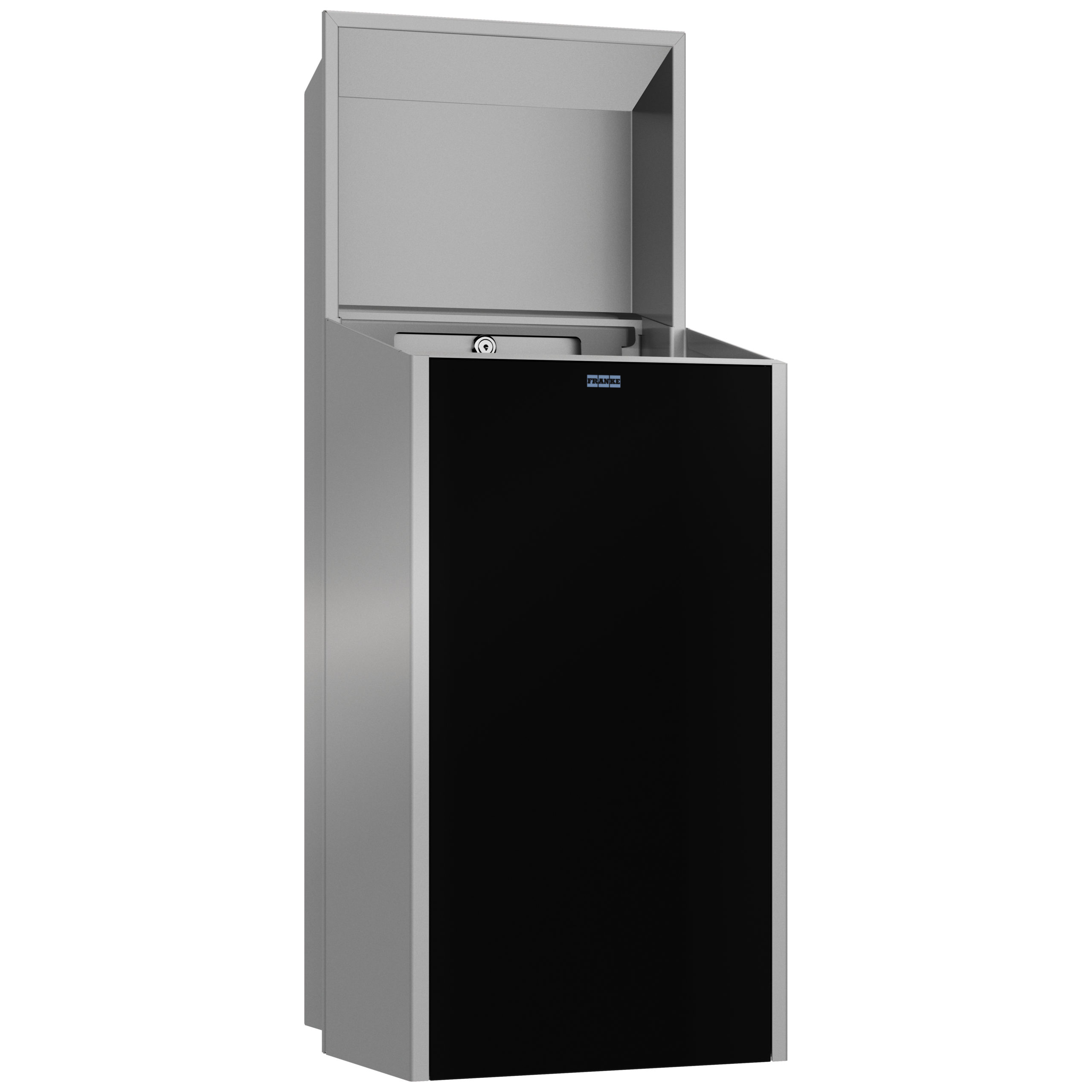 EXOS605EB Exos. premium semi-recessed 30 litre waste bin | KWC DVS